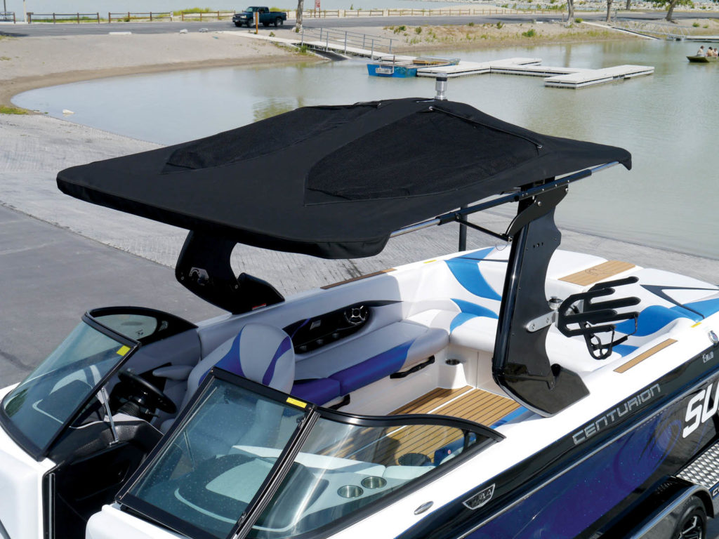 Custom tower bimini earns IAA award - Marine Fabricator
