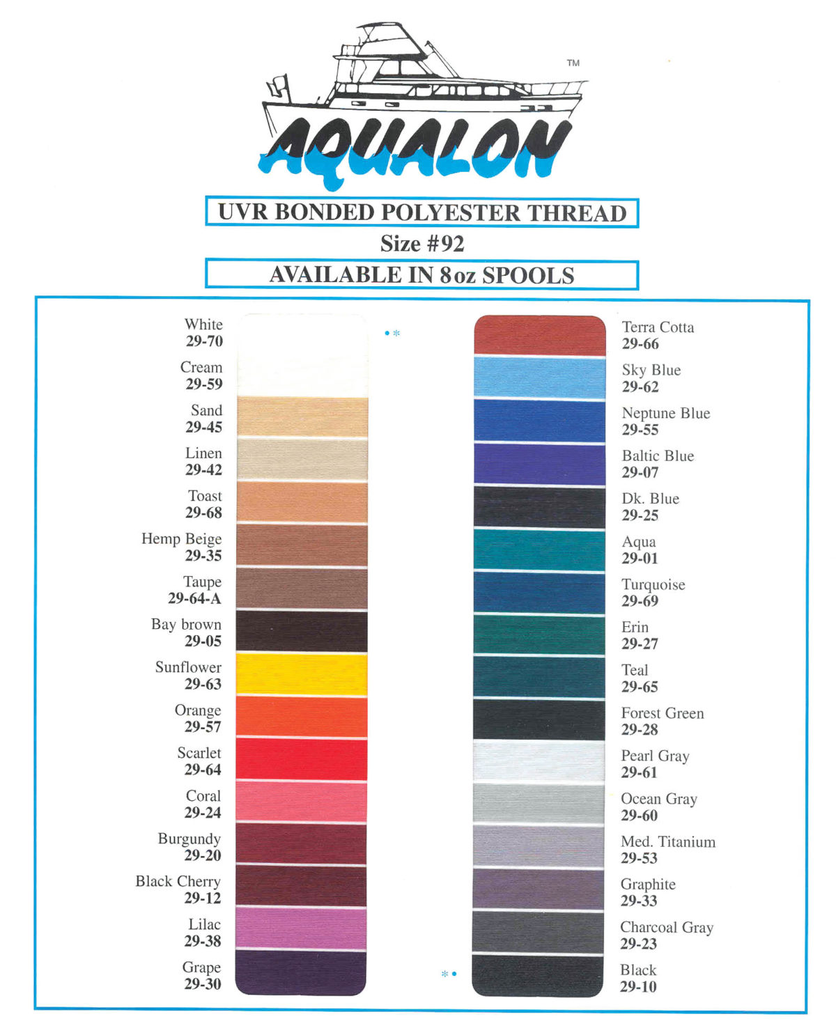 #138 Polyester Thread - Marine Fabricator