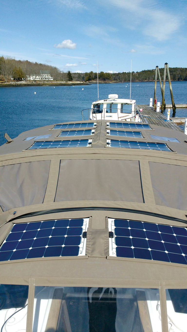 Solar panel savvy - Marine Fabricator