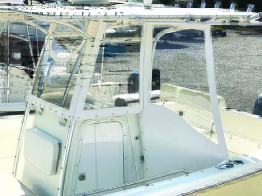 Center console enclosures - Marine Fabricator